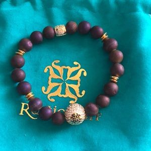 Rustic Cuff | Jewelry | Rustic Cuff Bracelet Deep Purple | Poshmark